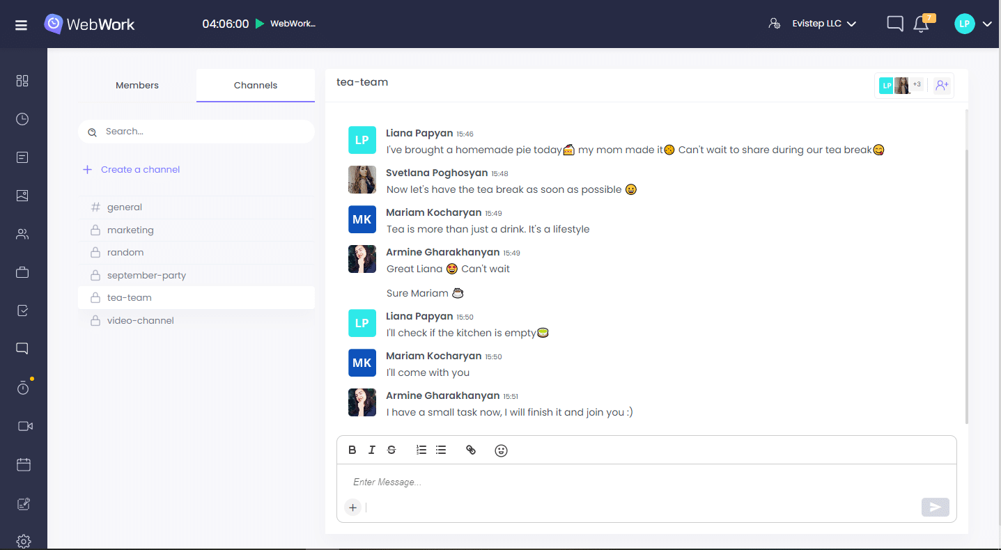 What’s New on WebWork? Introducing Team Chat and Video Calls