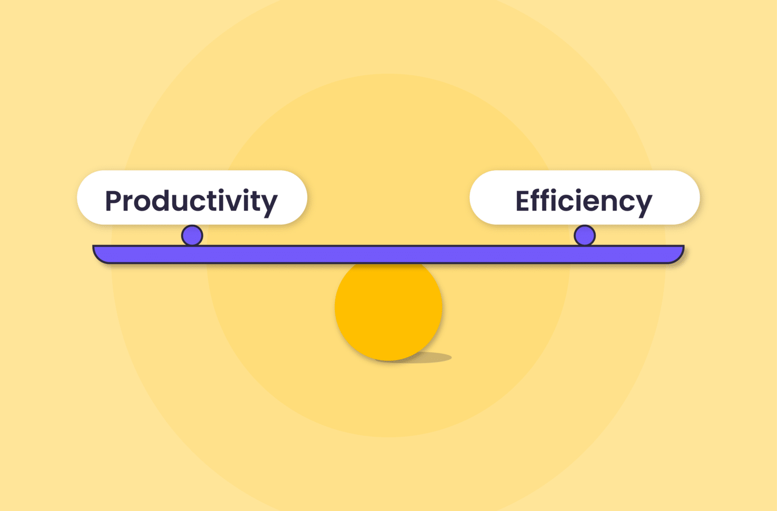 Productivity vs Efficiency: who wins? | WebWork