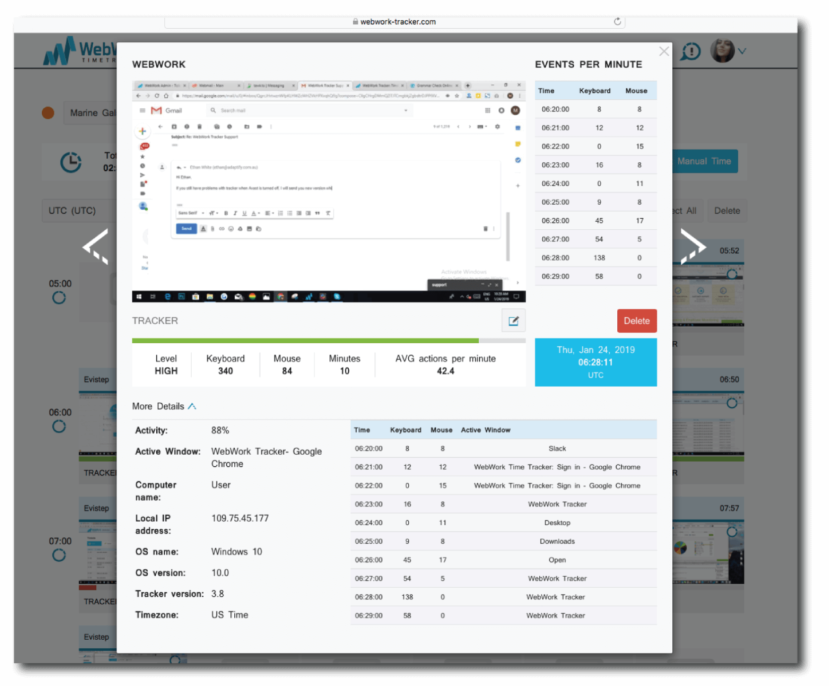 Time Tracker with Screenshots | WebWork Time Tracker