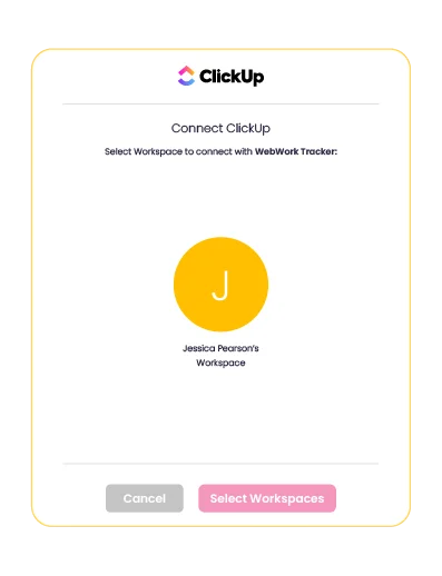 ClickUp Integration | WebWork