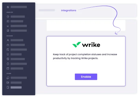 Wrike Integration | WebWork Time Tracker